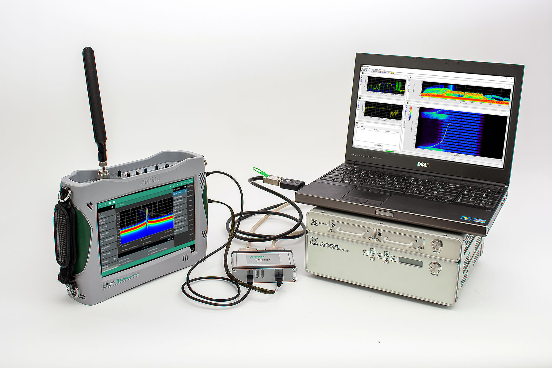 Real Time Spectrum Analyzer Includes Iq Capture Streaming Capability